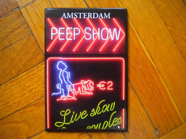 AMSTERDAM PEEP SHOW, magnet za frizider (4)