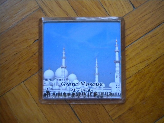 ABU DHABI Grand Mosque, magnet za frizider (1)