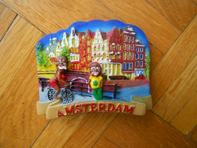 AMSTERDAM, magnet za frizider (2)