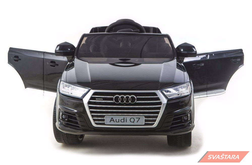 Audi Q7 Licensed na akumulator za decu Crni