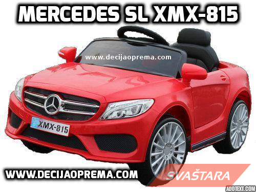 Mercedes SL Style xmx 815 Auto na akumulator