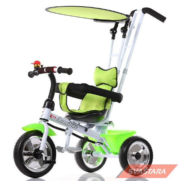 Tricikl za decu sa Tendom Playtime Zeleni