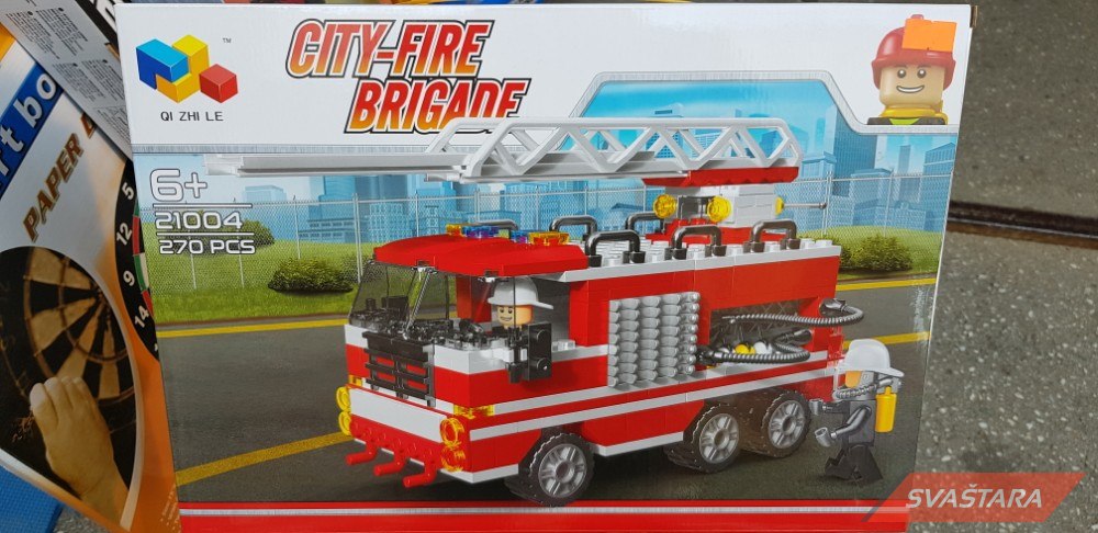 Lego City- Vatrogasac kocke
