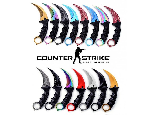 Noz CS:GO Counter-Strike Karambit Claw Knife