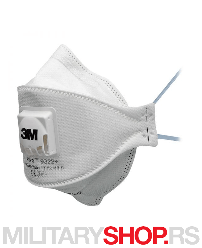 Zaštitna maska sa filter ventilom 9322