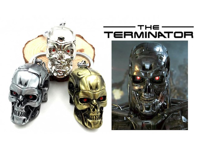Privezak Za Kljuceve Terminator 3D T-800