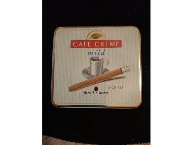 KUTIJA CAFE CREME wintermans -OD CIGARETA (XX)