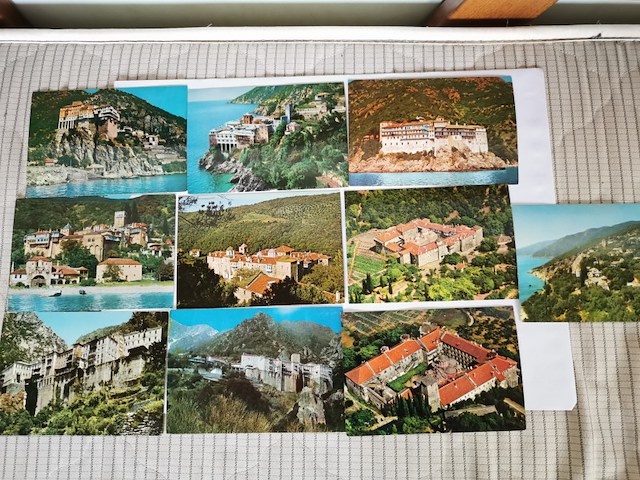 Razglednice - 10 komada, Hilandar, Mont Athos (5)