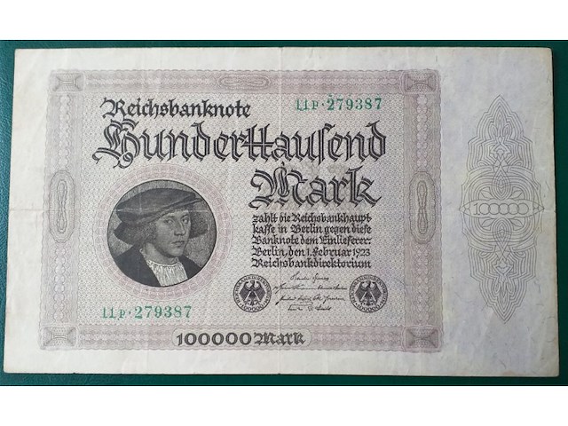 100000 MARK 1923