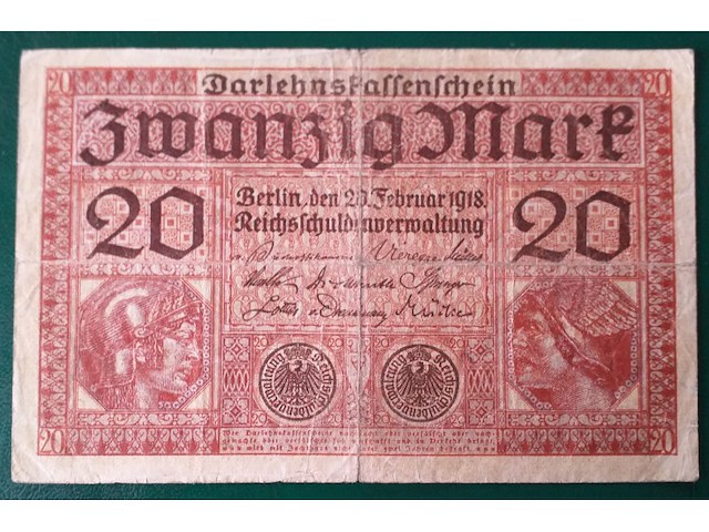 20 MARK 1918