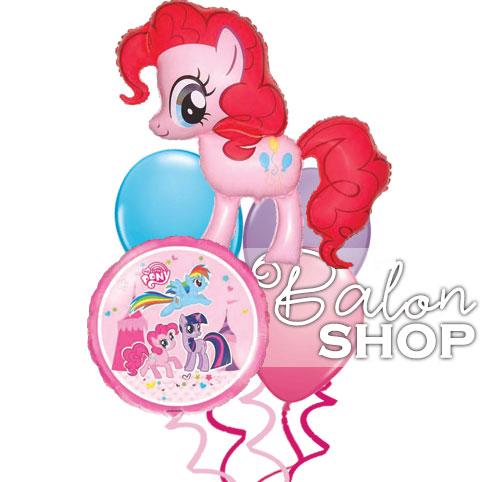 My Little Pony buket balona Roze