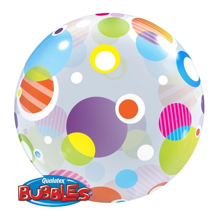 Bubble balon sa šarenim tuficama