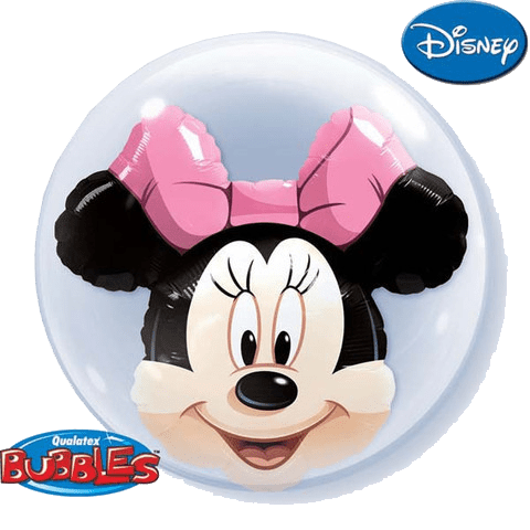 Minnie Mouse double bubble