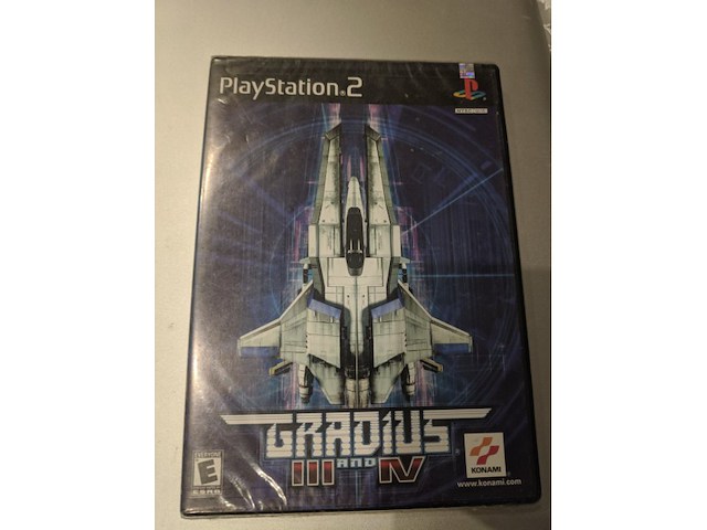 ~RARITET Gradius III &; IV PS2 2000 ~