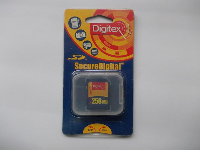 Digitex SD 256MB memorijska kartica