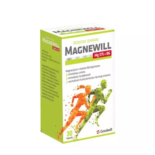 Goodwill Magnewill Mg 375 + B6 30 kapsula