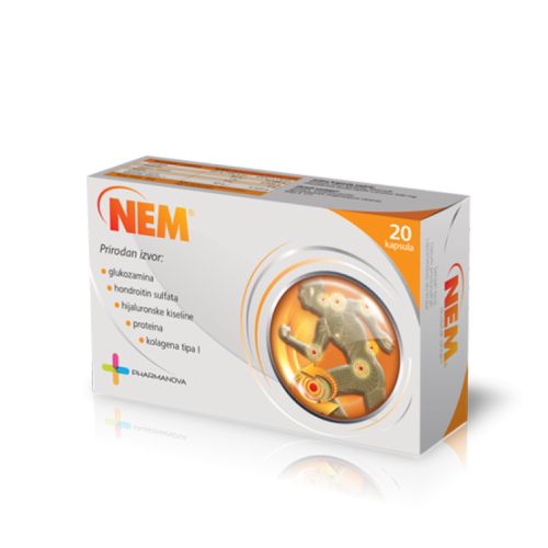 Pharmanova Nem 500mg 20 kapsula