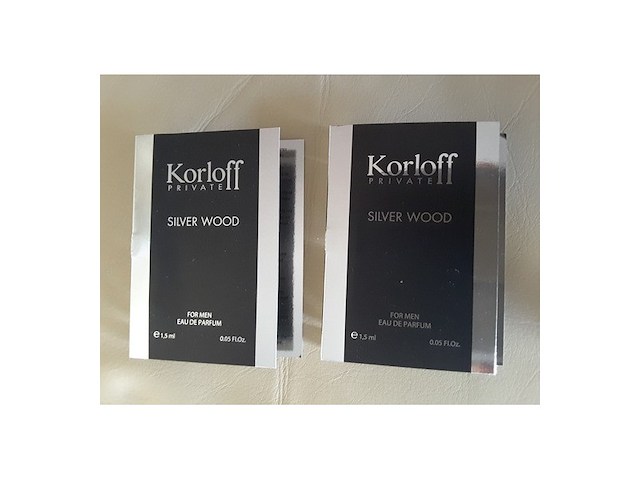 Korloff Paris Silver Wood parfem, original