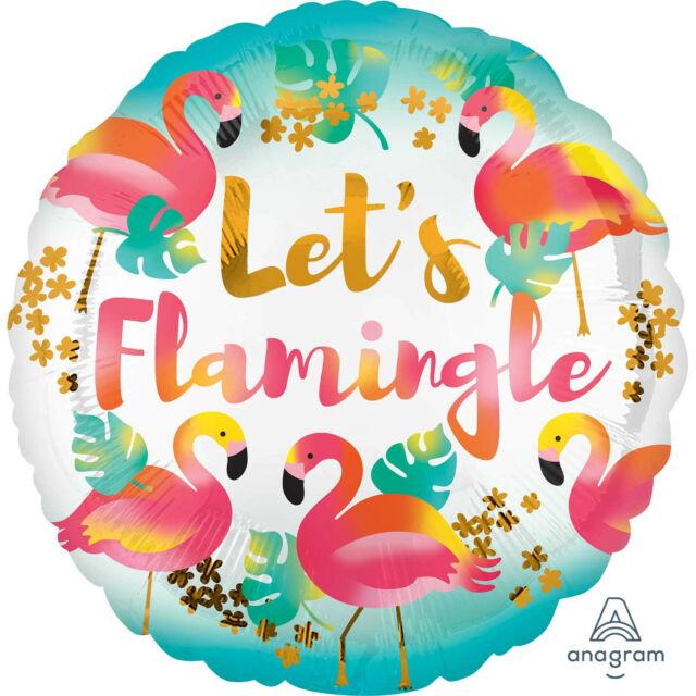 Let’s Flamingle balon