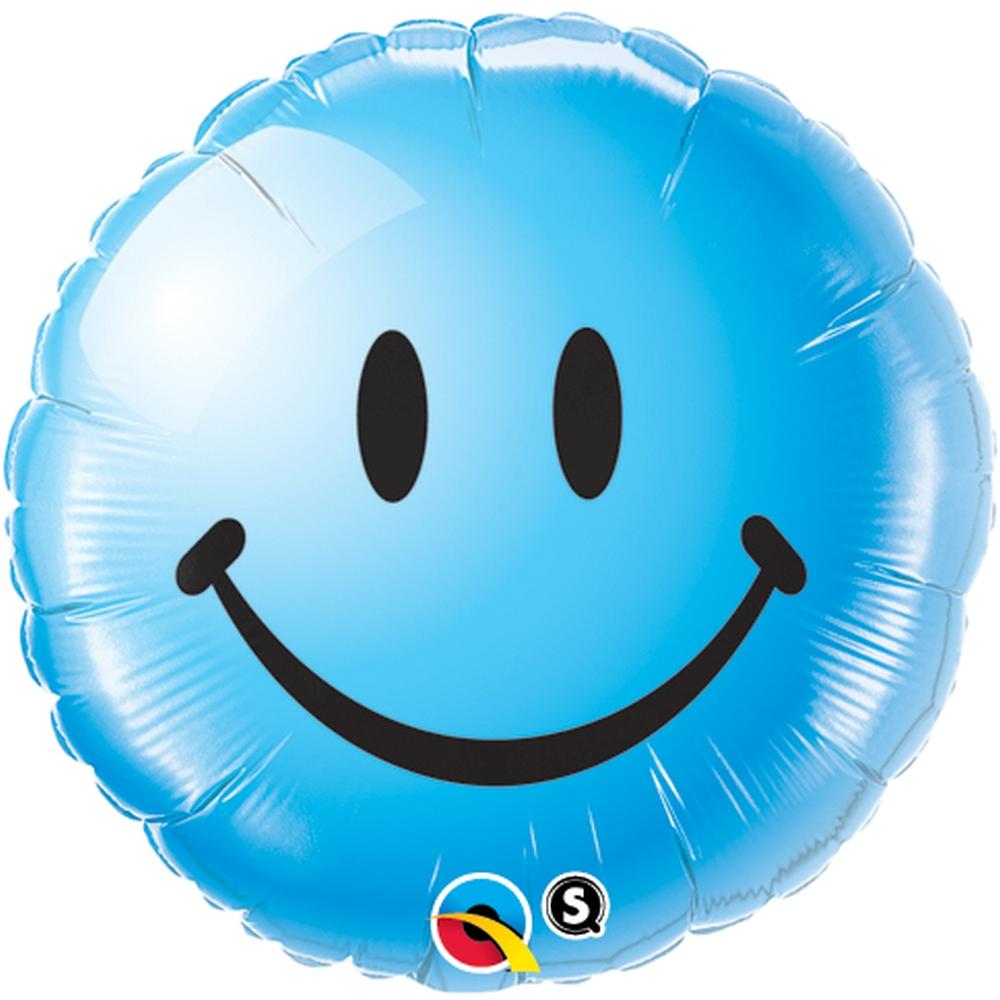 Smile folija balon plava