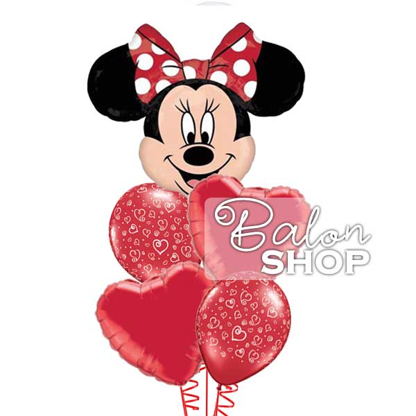 Minnie Mouse sa srcima