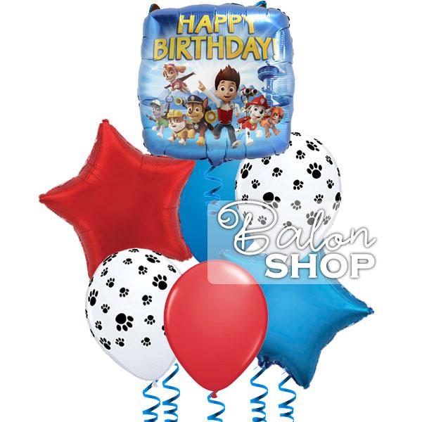 PAW Patrol Happy Birthday buket balona