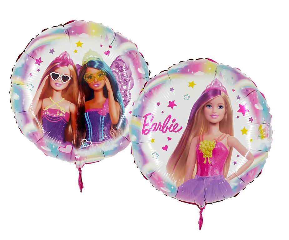 Barbie fun friends balon