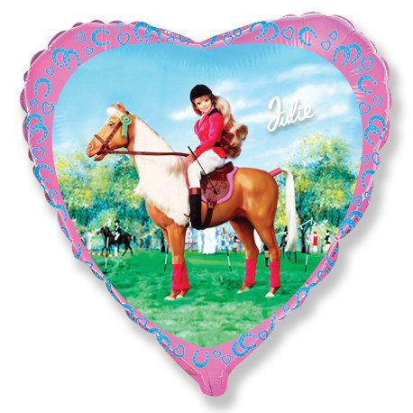 Barby Julie na konju