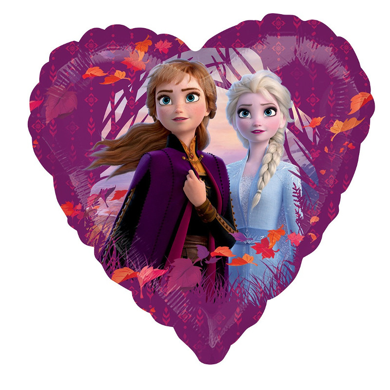 Frozen 2 srce balon Ana i Elza