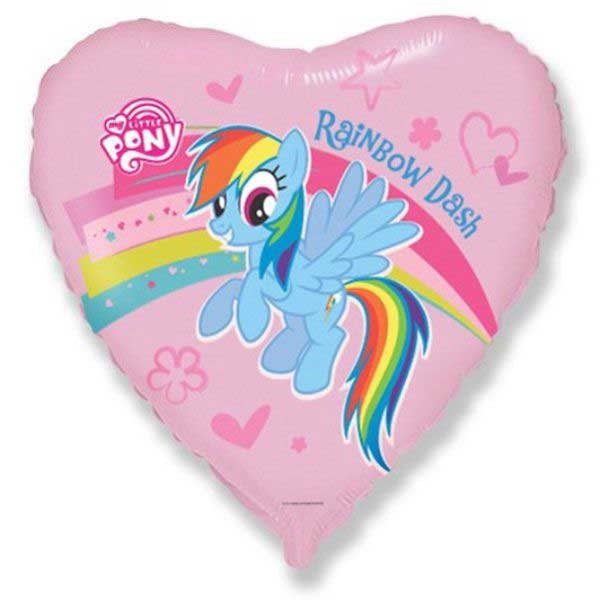 My Little Pony plavi u roze srcu