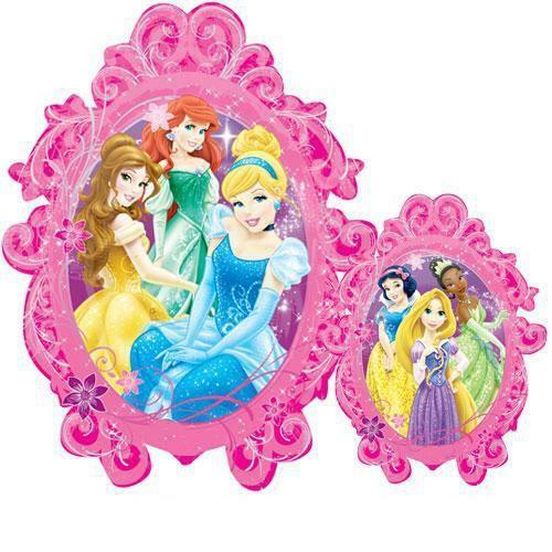 Disney Princeze u ogledalu veliki balon