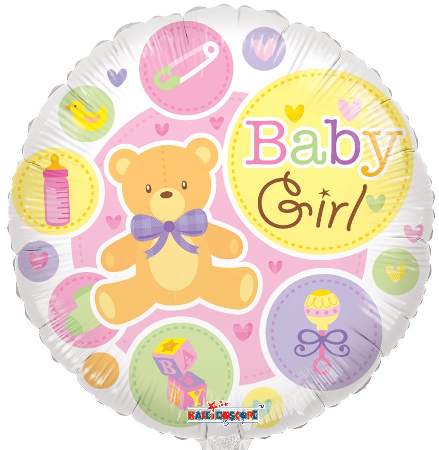 Baby Girl balon sa Medom i beby igračkicama
