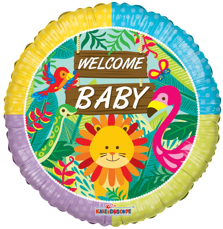 Welcome baby Tropical balon