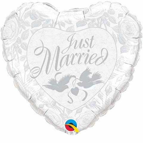 Just married srce Elegant white