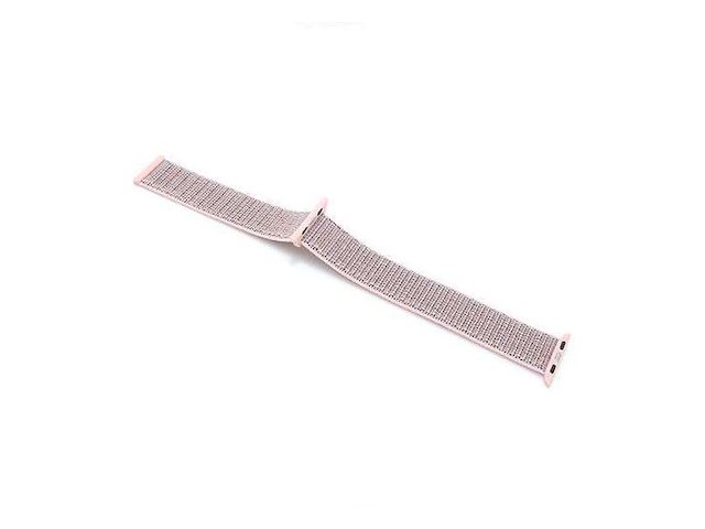 Narukvica za Apple Watch 1-4 sat najlon roze (CN5) BIKSTON