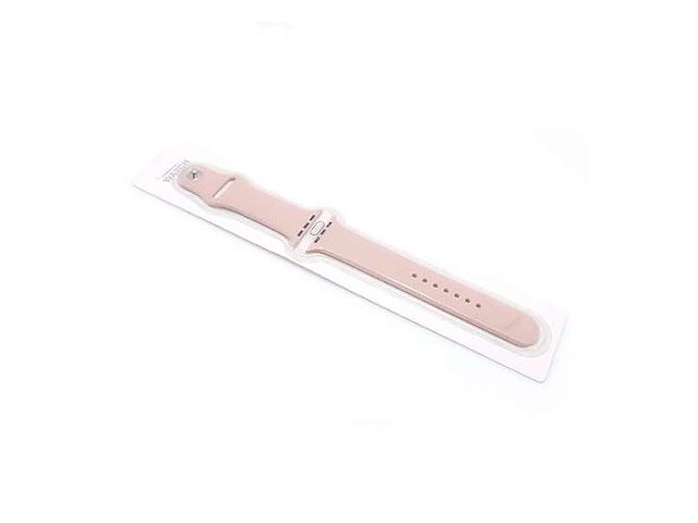 Narukvica za Apple Watch 1-4 sat 42/44mm silikonska prljavo roze (CN19)