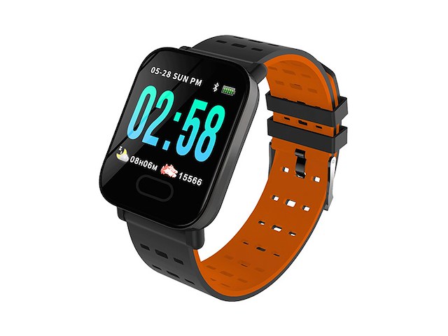 Smart Watch A6 crno-narandzasti