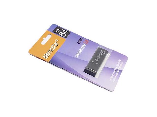 USB Flash memorija MemoStar 64GB CUBOID 3.0 crna