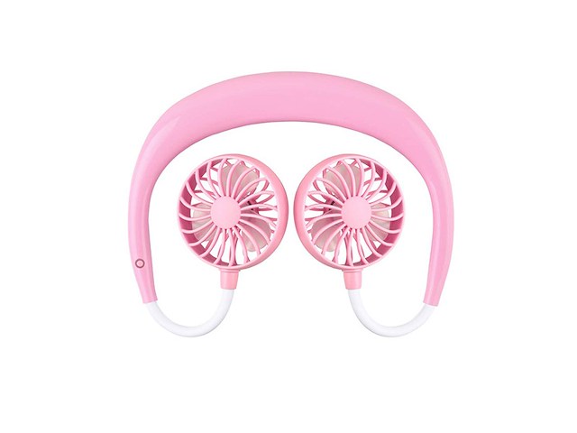 Ventilator DOUBLE FANS roze