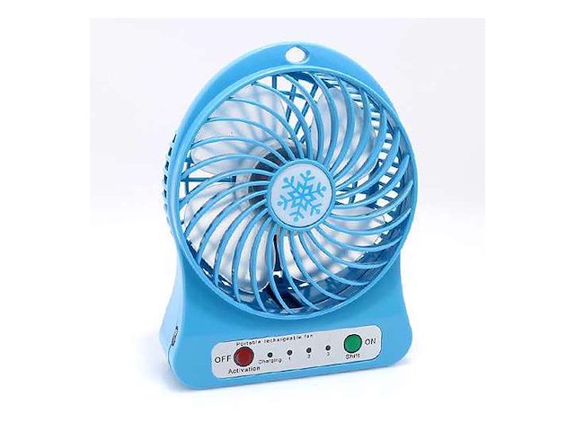 Ventilator Portable mini plavi