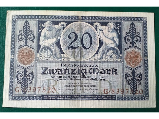 20 MARK 1915