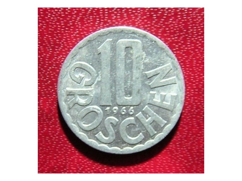 Austrija - 10 groša 1966.