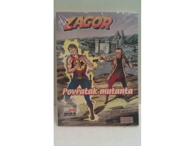 ZAGOR - POVRATAK MUTANTA (NOVO)