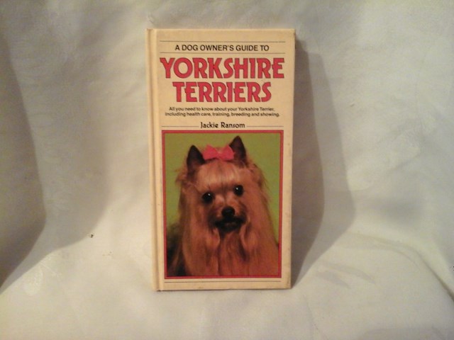 Yorkshire terriers Jackie Ranson jokširski terijer