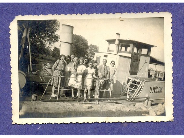 Porodica Brod Parobrod Ujvidek Novi Sad 1940-te