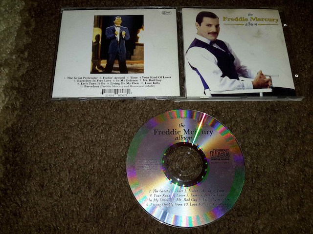 Freddie Mercury - The album , BG
