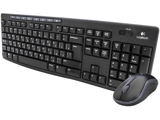 Tastatura i miš Logitech MK270 Wireless Desktop YU, New