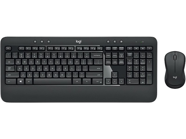Logitech ADVANCED Combo Wireless Keyboard and Mouse, US