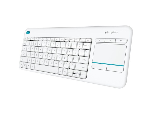 Logitech K400 Plus Wireless Touch Keyboard White (US Interna