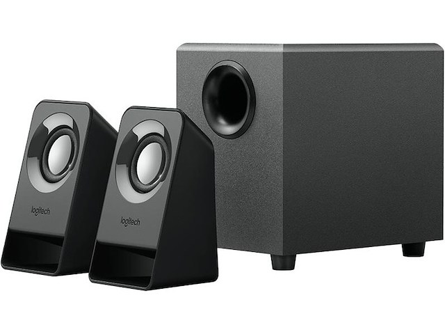 Logitech Z211 Stereo Speakers, 2.1 System Black, USB Powered